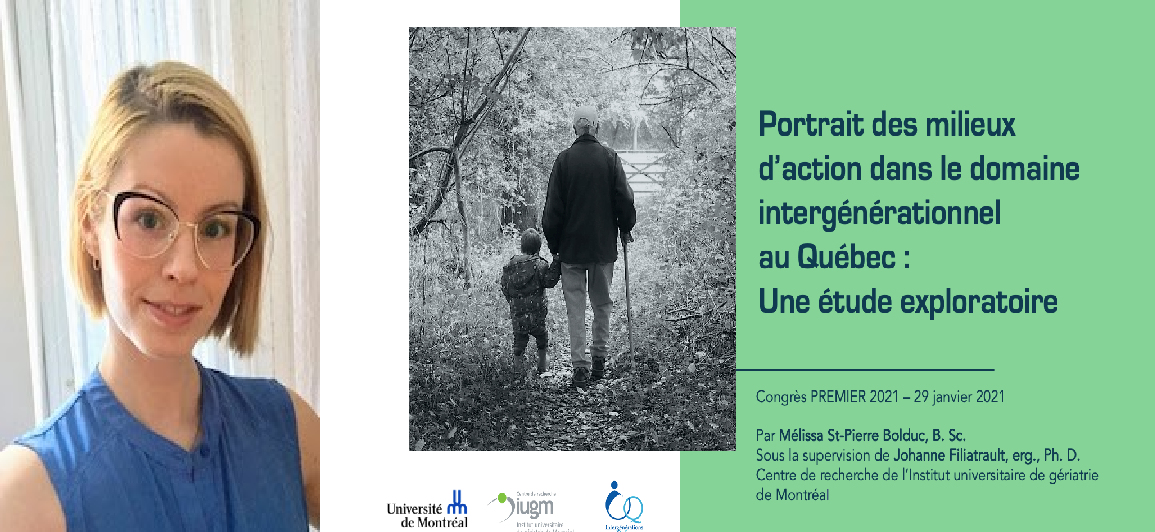 Prix d’Excellence dans le cadre du 54e congrès PREMIER pour Mélissa St ...